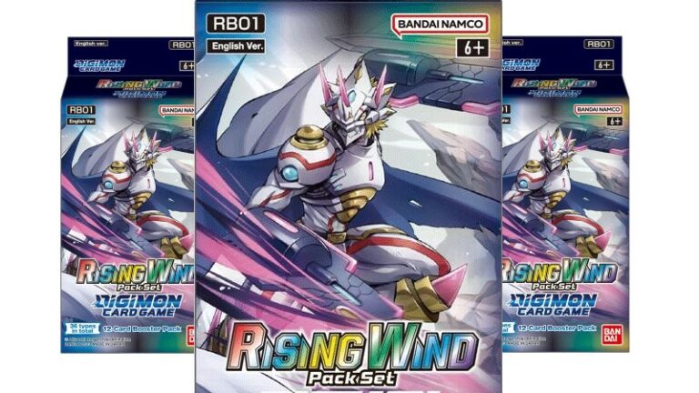 Rising Wind, un set spécial pour Digimon TCG